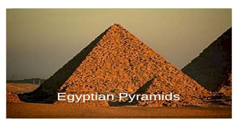 Ppt Egyptian Pyramids Table Of Contents Primary Vs Secondary