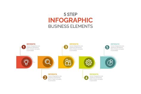 Premium Vector Vector Infographic Arrow Design With Options Or Steps Infographics For