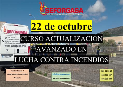 Curso De ActualizaciÓn De Avanzado En Lucha Contraincendios Seforgasa