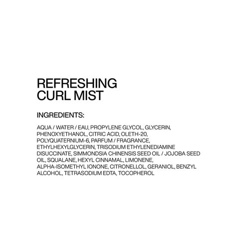 redken refreshing curl mist cosmetic world