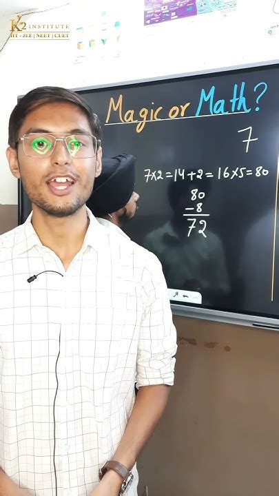 Magic Or Maths 🔥 Part 6 K2institute Shorts Youtubeshorts