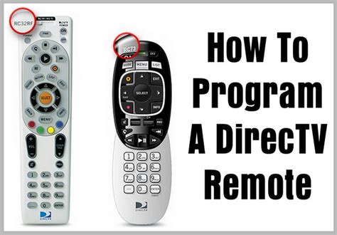 How To Program A DIRECTV Remote Control Codes For Universal Remotes