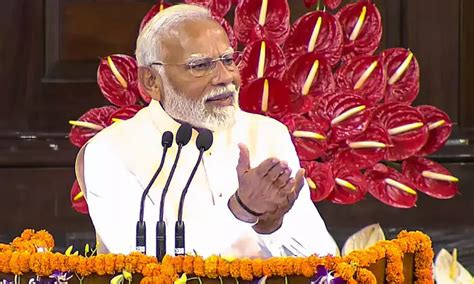 Modi Pays Tribute At Mahatma Gandhi Memorial