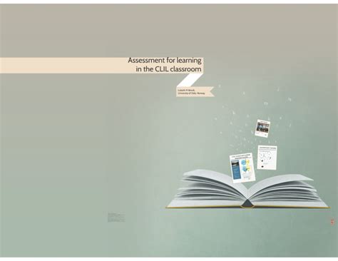 Pdf Assessment For Learning In The Clil Classroom Key Note