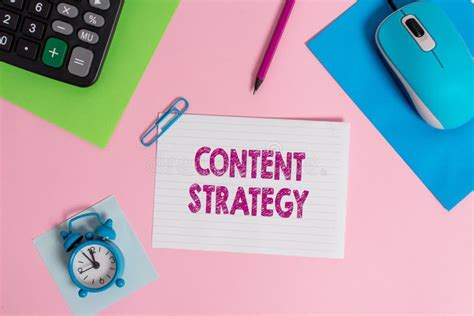 Word Writing Text Content Strategy Business Concept For Create