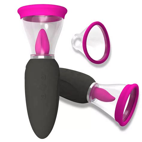 Usb Recharging Powerful Sucking Tongue Licking Sex Toys For Women Sex