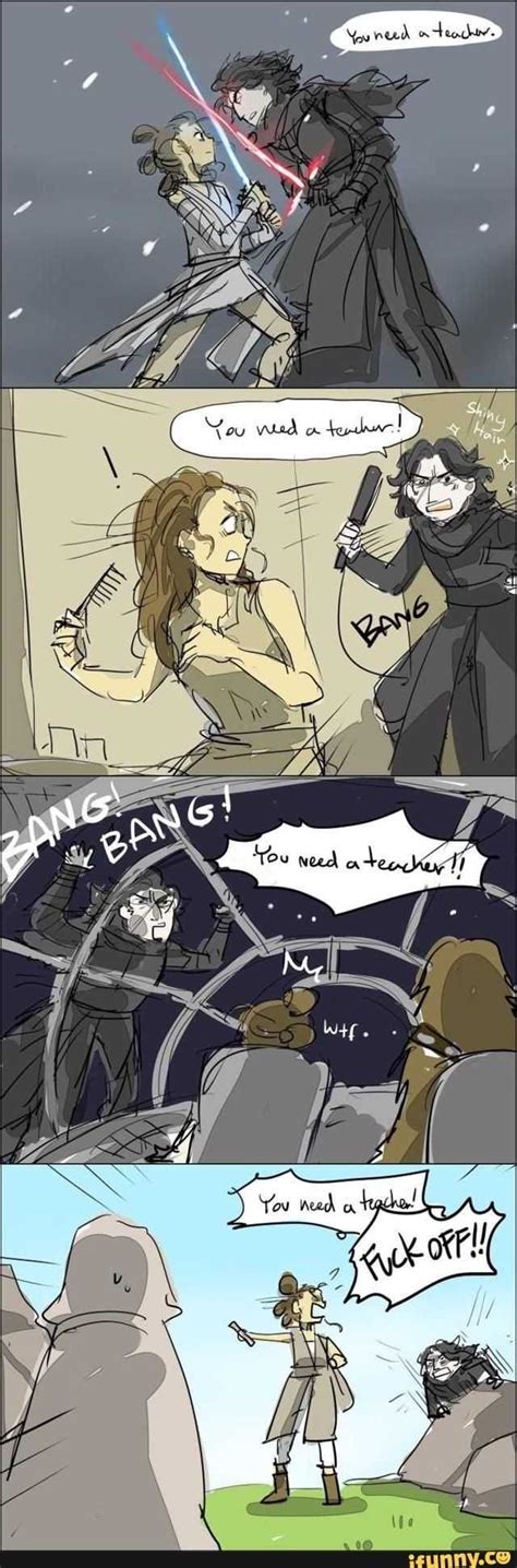 Kylo Ren X Rey With Sw Cast One Page Comics By Random Artists Imgur
