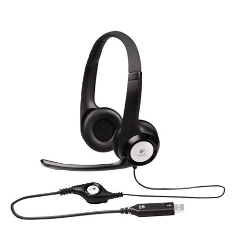 Logitech Clearchat Comfort Usb Headset H Black Amazon Price Tracker Tracking Amazon
