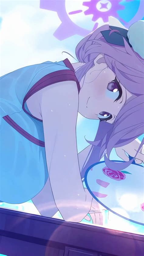 Sashiro Tomoe Blue Archive Mobile Live Wallpaper