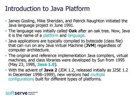 Java Core Introduction Online Presentation