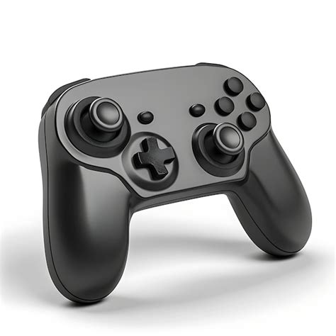 Premium Photo Game Controller 3d Render With Modern Design And Black Color Creative Object On