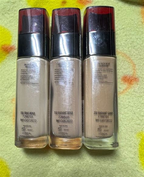 Loreal Infallible 24h Fresh Wear Liquid Foundation 130 True Beige 150