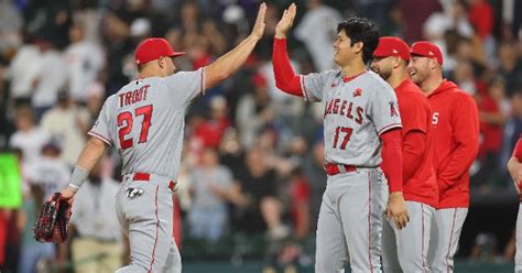 大谷翔平とトラウトの“6年目も変わらない”リスペクト「勉強させられっぱなし」ツーショットが映ると球場が熱狂する“トラウタニ”の現在