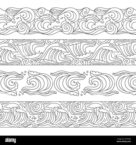 Wave Pattern Border