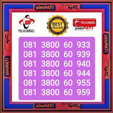 Jual Perdana Simpati Cantik Shopee Indonesia