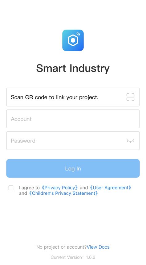 login to app smart industry app tuya developer
