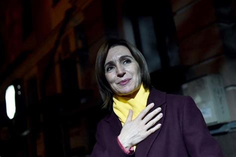 Ex PM Sandu Wins In Moldova S Presidential Runoff