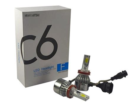 Светодиодные LED-лампы для автомобиля ADS С6 H11 6000K, 3600Lm с ...