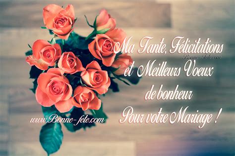 Félicitations Et Vœux De Mariage Pour Ma Tante Bonne Fête