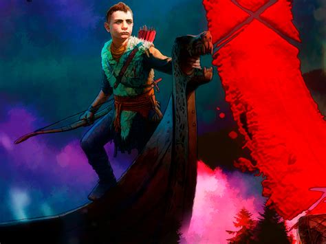 God Of War Fan Art 6 Images Behance