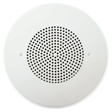 Siemens Set Cw 500 636067 Voice Evac Alarm Ceiling Speaker 24 Vdc