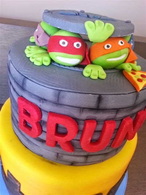 CHIQUI CAKES Pastel Tortugas Ninja