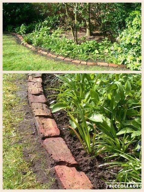 Brick Garden Border Garden Border Plants Brick Garden Edging Garden