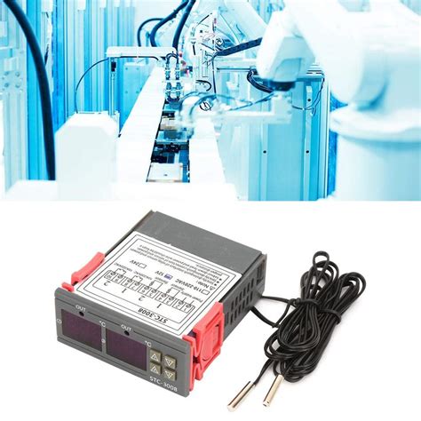 Buy Temperature Thermostat Controller Stc 3008 Digital Dual Display Dual Ntc Probe Sensor For