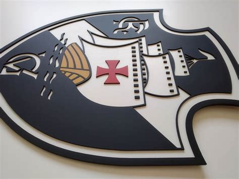 SIMBOLO DO TIME DO VASCO EM MDF 3D Elo7 Produtos Especiais