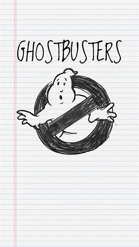 Ghostbusters Logo Black And White