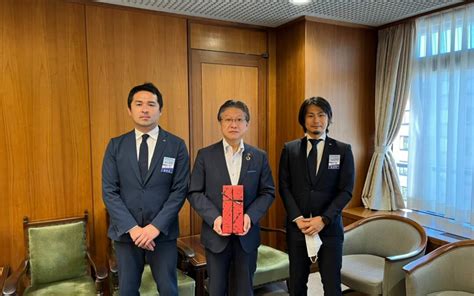 静岡市長を表敬訪問しました 一般社団法人甲府青年会議所2022年度
