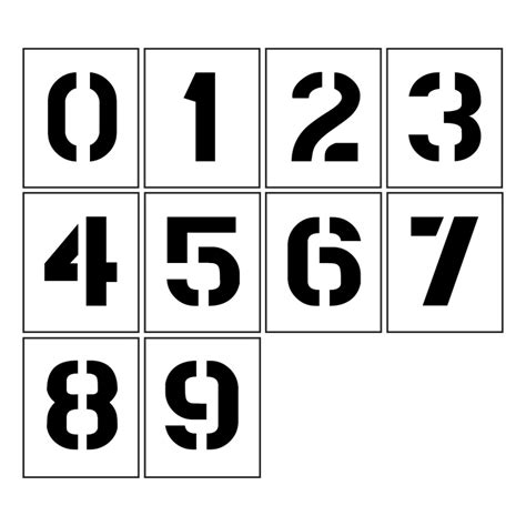 Stencil Kit A Z And 0 9