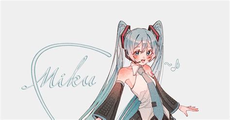 初音ミク 初音ミク Yuleliのイラスト Pixiv