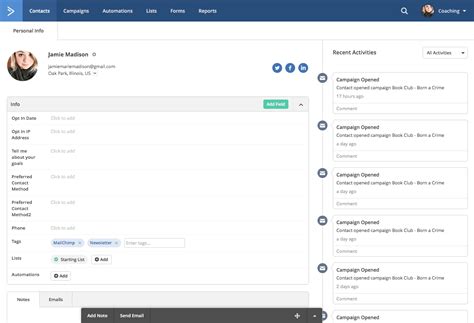 managing contacts in activecampaign activecampaign