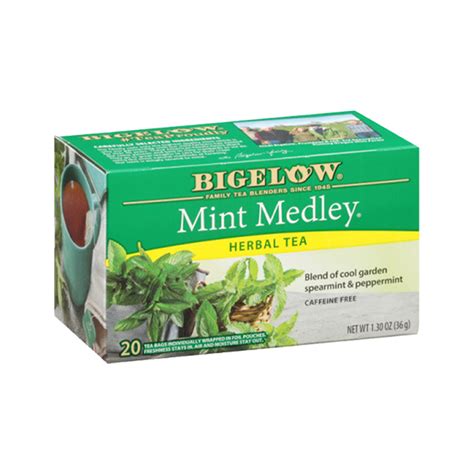 Bigelow Herbal Tea Mint Medley 20 Teabags Lazada PH