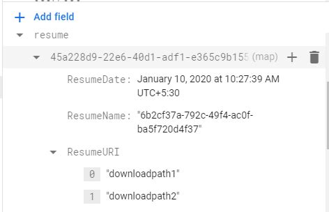 Android How To Get Data From Array Data Field In Firestore Stack