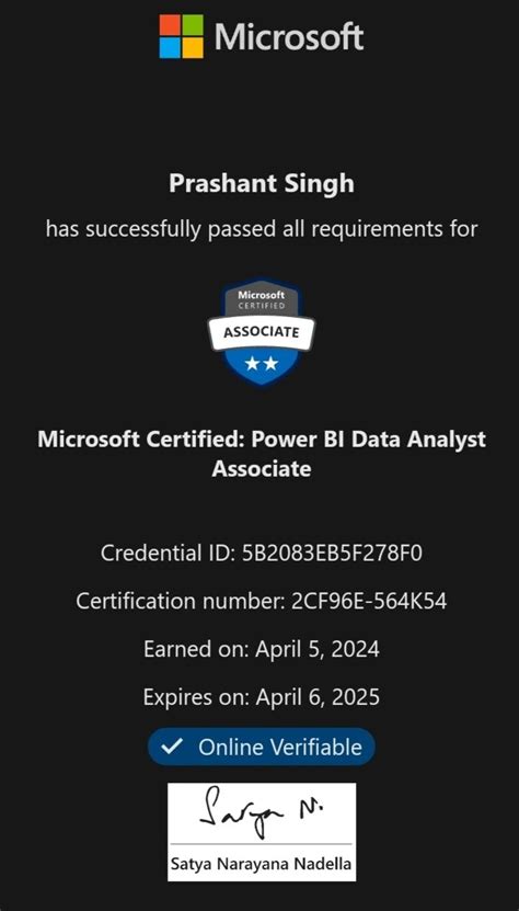 prashant singh on linkedin powerbicertification dataanalytics