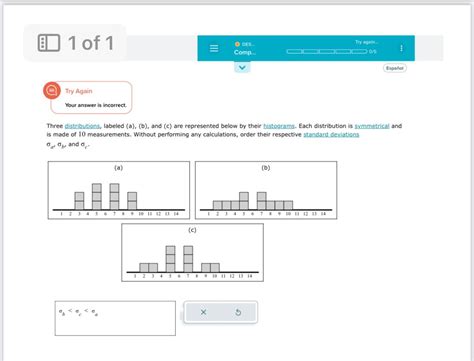 Solved Three Distributions Labeled A B And C A