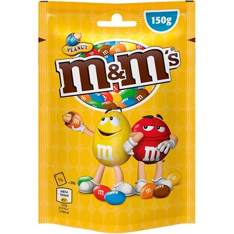 Mandms Bonbons Au Chocolat Sachet 150g