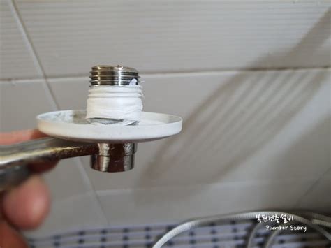 테프론 테이프 감는 방법 횟수 방향 정리 몇 바퀴 감는 게 중요한 게 아니에요 네이버 블로그