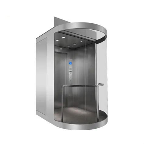 Safety Semicircle Glass Panoramic Elevator Sightseeing Elevator Lift
