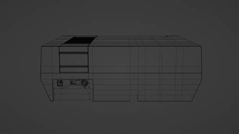 Nintendo Entertainment System 1983 3d Model Cgtrader