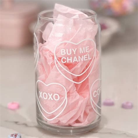 Mini Hearts Glass Can Iced Coffee Cup Soda Glass Etsy