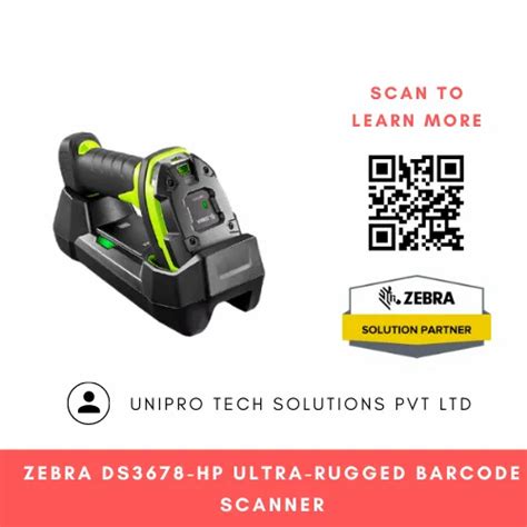 Zebra Ds3678 Hp Ultra Rugged Barcode Scanner At ₹ 55000 Piece Android Handheld Barcode