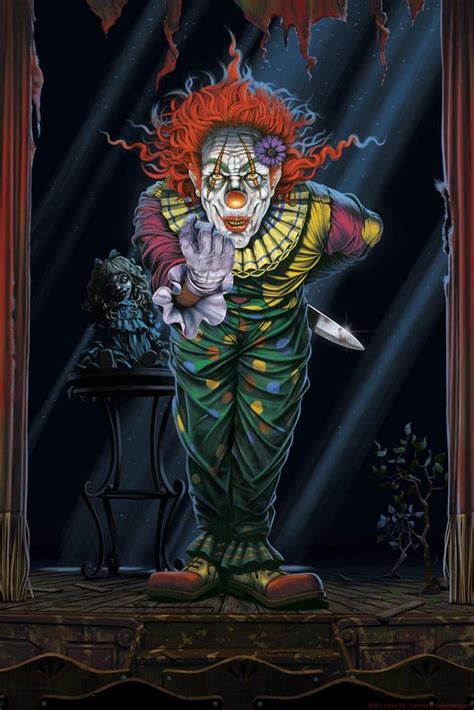 Cool Gangster Clown Drawings