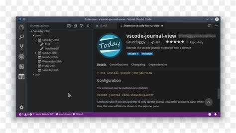 Gruntfugglyvscode Journal View Vue Loader Hd Png Download