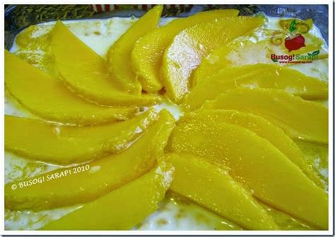 Mango Float Chilled Layered Mango Cream And Crackers Dessert Busog Mango Float Chilled Layered Mango Cream And Crackers Dessert Busog