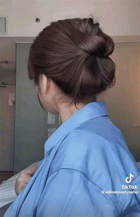 Gorgeous Trendy Bun Hairstyle Ideas Easy Hairstyle Ideas ไอเดียทรง