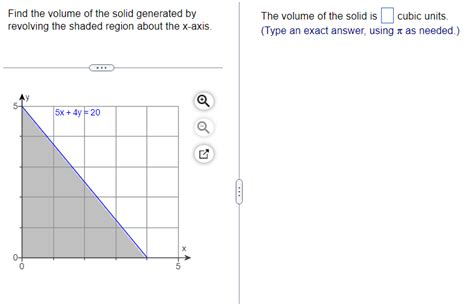 Solved Find The Volume Of The Solid Generated Byrevolving Chegg Com