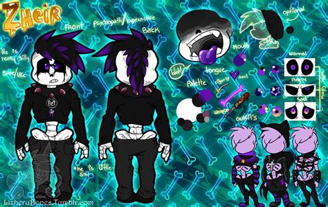 Ref Zheir Skeleton By Lizherubones On Deviantart